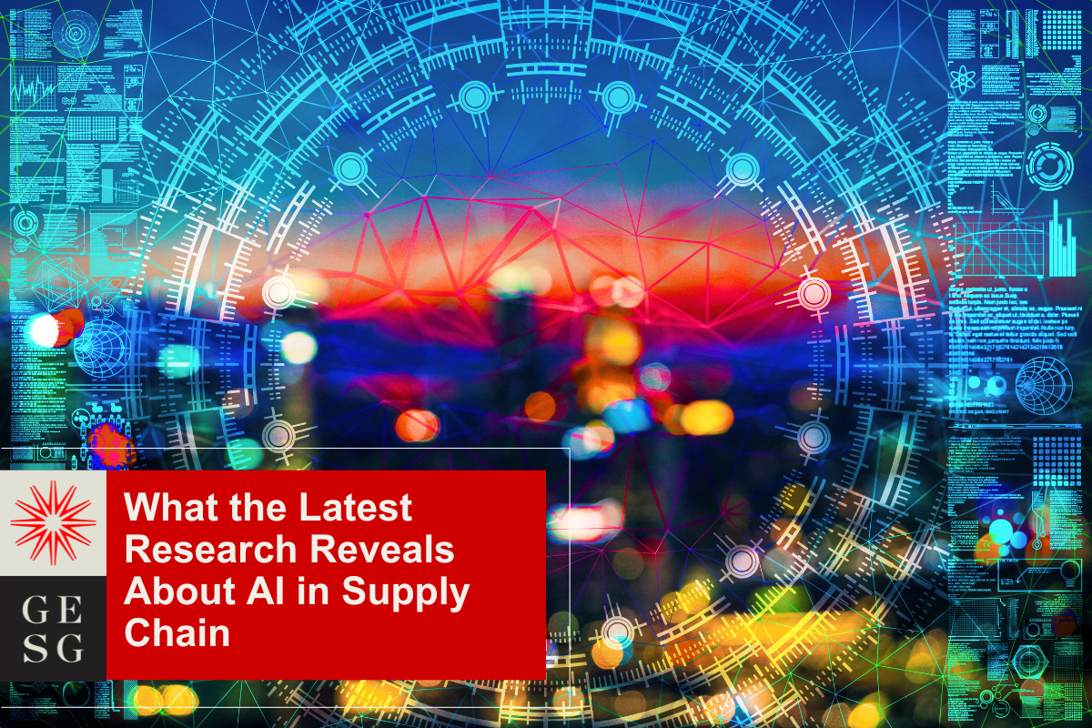 Gesg What The Latest Research Reveals About Ai In Supply Chain